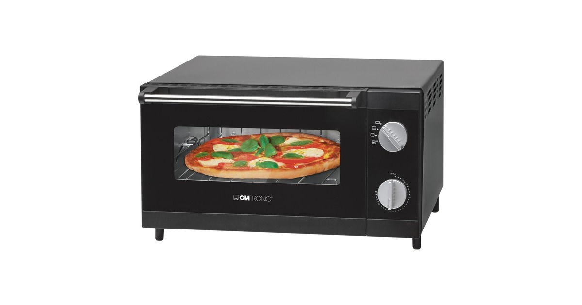 Clatronic MPO 3520, Mini-Backofen schwarz Outlet
