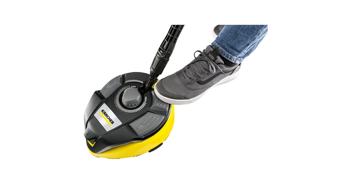 Kärcher Flächenreiniger T-Racer T 7 Plus, Düse schwarz/gelb