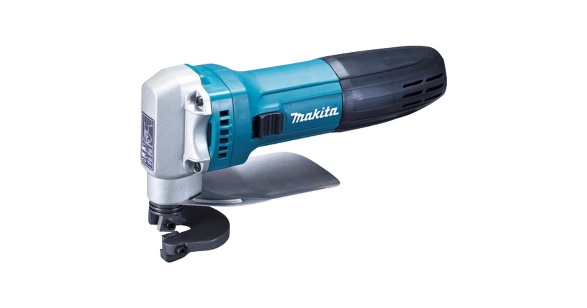 Makita Elektro-Blechschere JS1602J blau/schwarz, MAKPAC Gr.1, 380 Watt