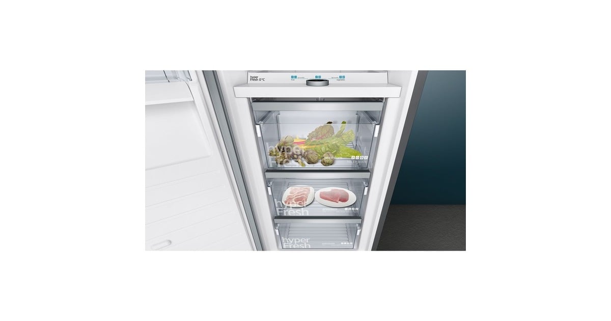 Siemens KS36FPXCP iQ700, Vollraumkühlschrank schwarz