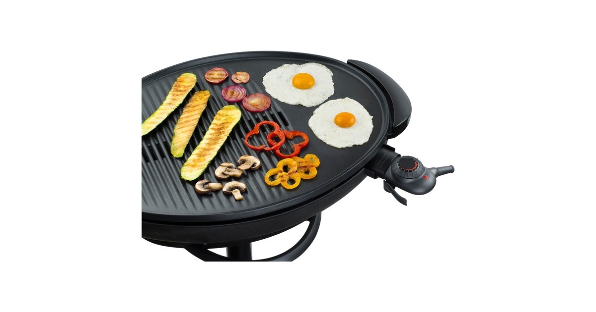 Steba Elektrogrill VG 350 BIG schwarz, 2.200 Watt