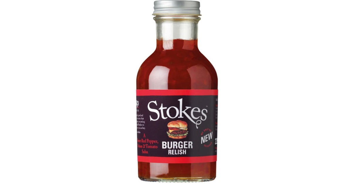 Stokes Sauces Burger Relish, Sauce 265 ml