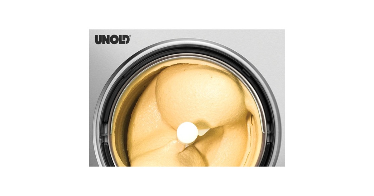 Unold Eismaschine Profi Plus edelstahl (gebürstet), für 2.500ml ...