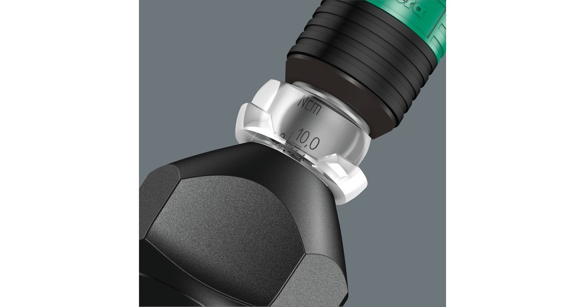 Wera Drehmoment-Schraubendreher 7441, Drehmomentschlüssel schwarz/grün ...