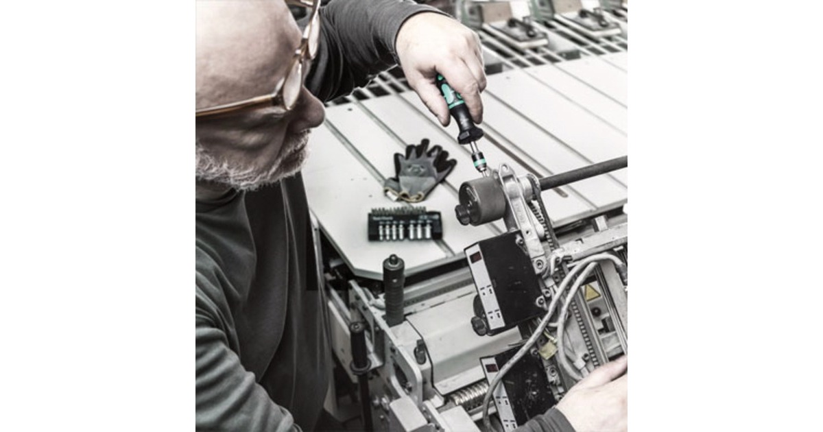 Wera Drehmoment-Schraubendreher 7441, Drehmomentschlüssel schwarz/grün ...