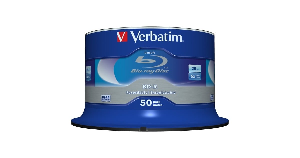Verbatim BD-R 6x 25 GB DataLife Blu-ray-Rohlinge