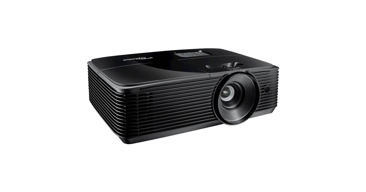 Optoma HD28e, DLP-Beamer schwarz, 3800 ANSI-Lumen, 3D, FullHD