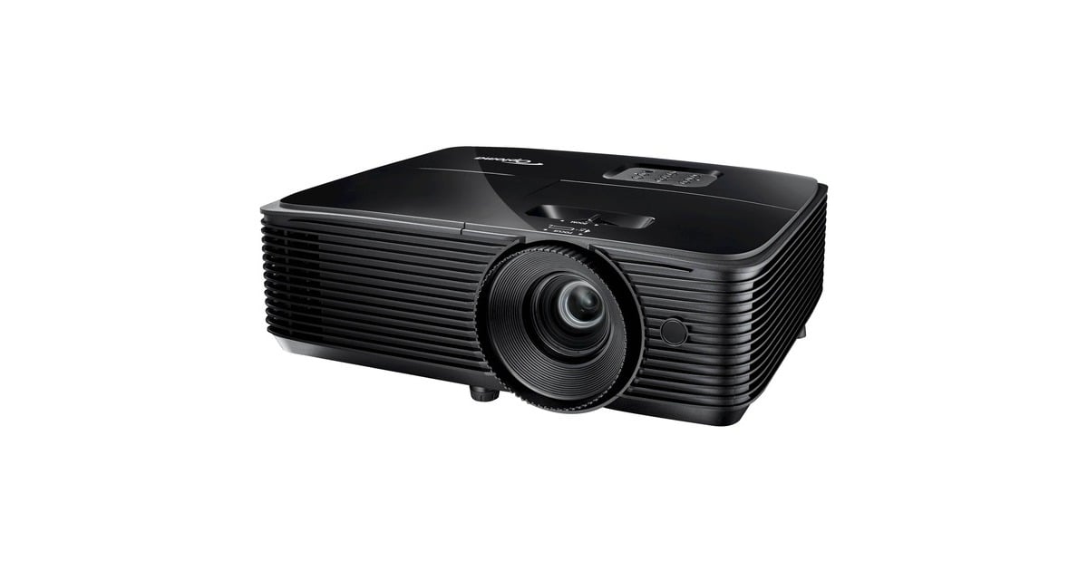 Optoma HD28e, DLP-Beamer schwarz, 3800 ANSI-Lumen, 3D, FullHD