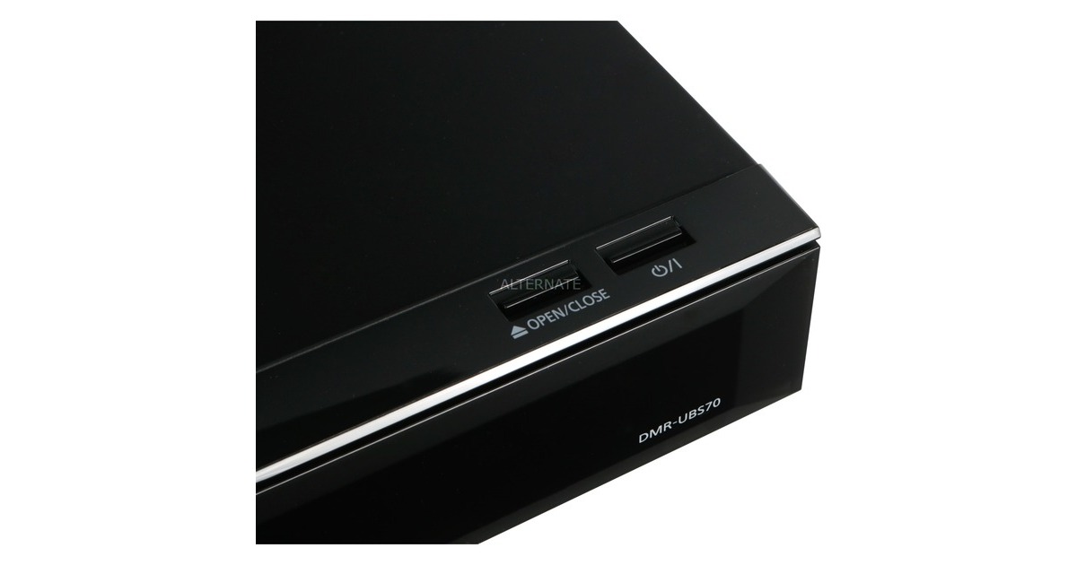 Panasonic DMR-UBC70EGK, Blu-ray-Player schwarz, Twin HD Tuner, 500GB ...