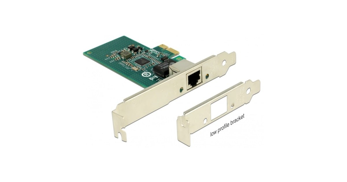 DeLOCK PCIe > 1 x Gigabit LAN, LAN-Adapter