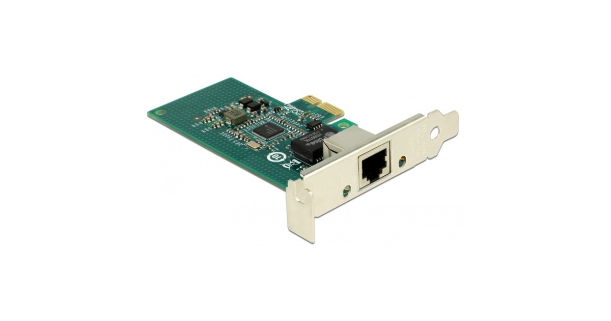 DeLOCK PCIe > 1 x Gigabit LAN, LAN-Adapter