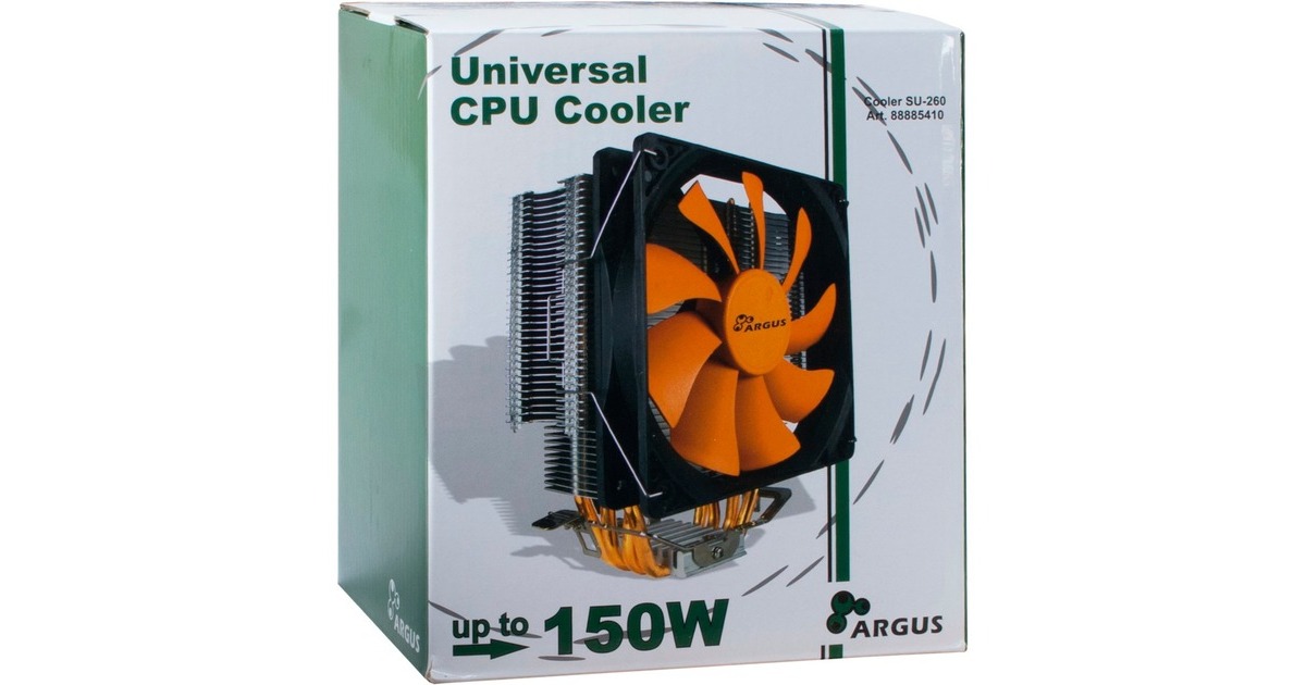 Inter-Tech Argus SU-260, CPU-Kühler 120 mm