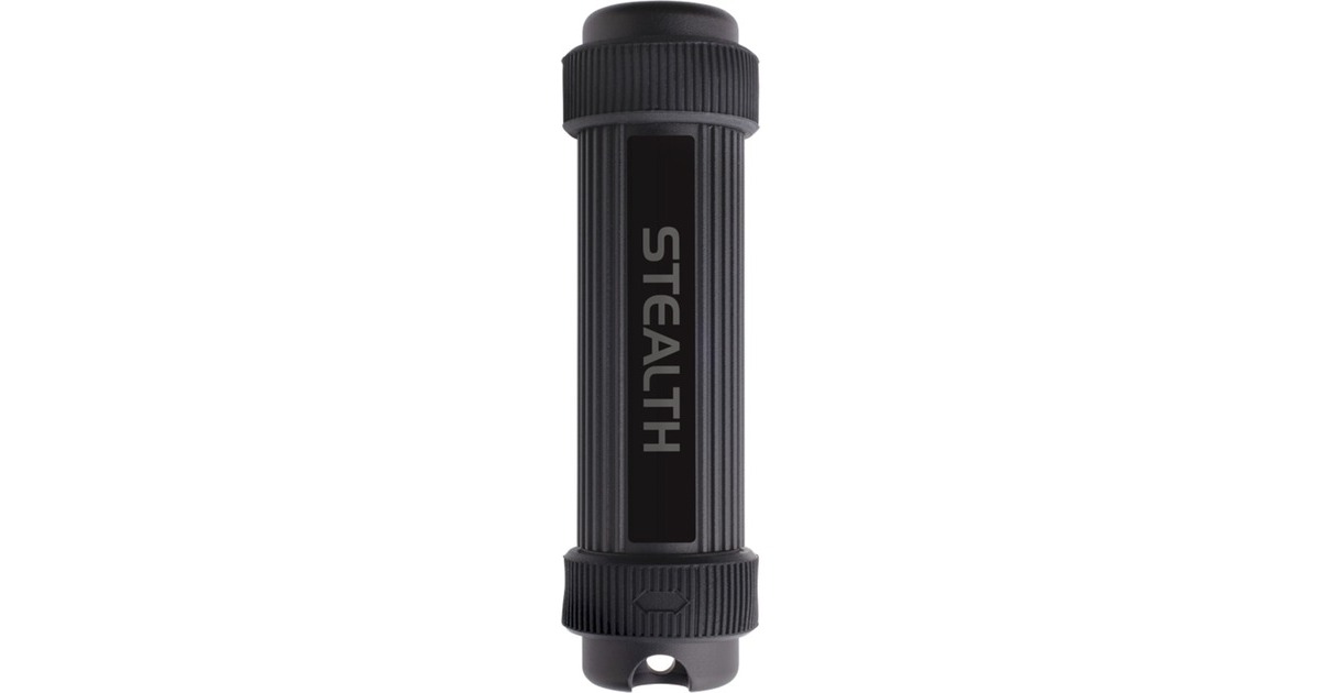 Corsair Flash Survivor Stealth 128 GB, USB-Stick schwarz, USB-A 3.2 Gen 1