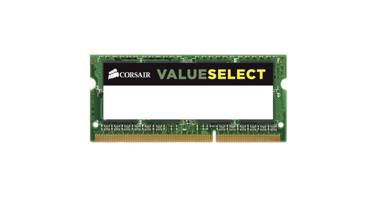 Corsair ValueSelect SO-DIMM 8 GB DDR3-1600 , Arbeitsspeicher ...