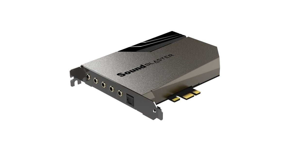 Creative Sound Blaster AE-7, Soundkarte schwarz Outlet