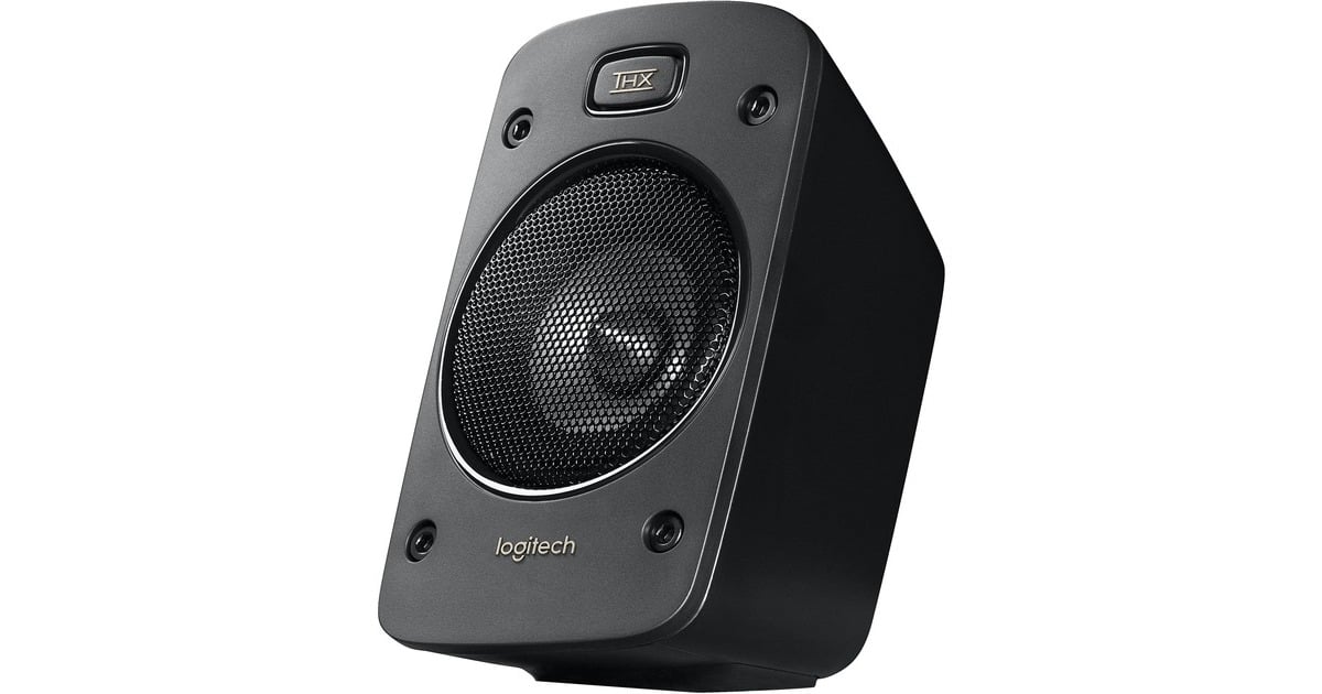 Logitech Speaker System Z906, PC-Lautsprecher schwarz, THX-zertifiziert ...