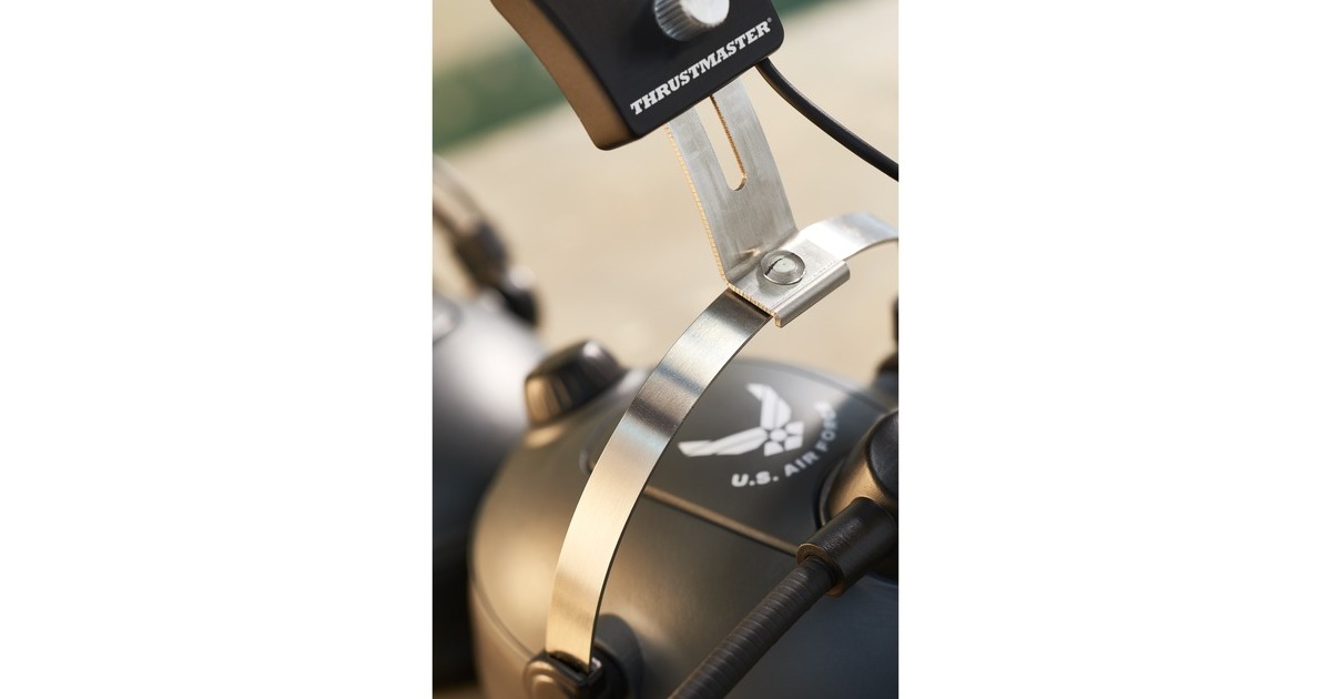 Thrustmaster T.Flight U.S. Air Force Edition, Gaming-Headset grau/metall