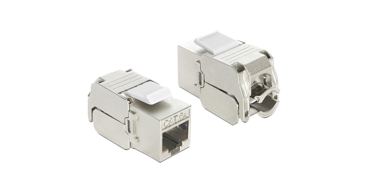 DeLOCK Keystone Modul RJ45 Buchse > LSA Cat.6A, Keystone-Modul für ...