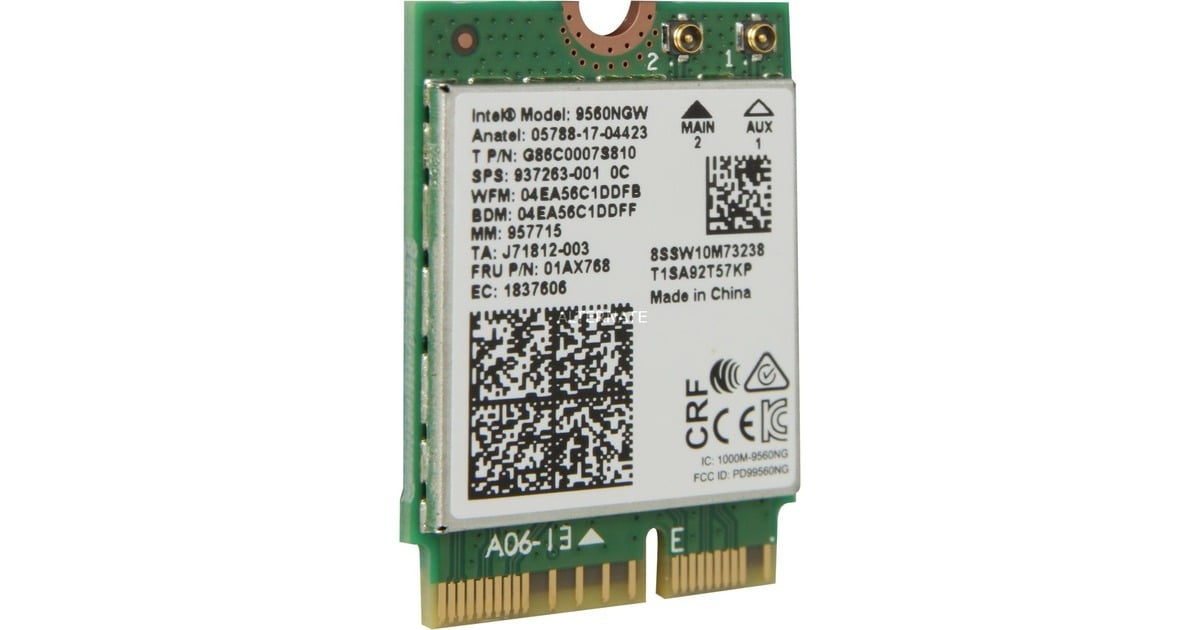 Intel® Dual Band WLAN-AC 9560 M.2, WLAN-Adapter Bulk