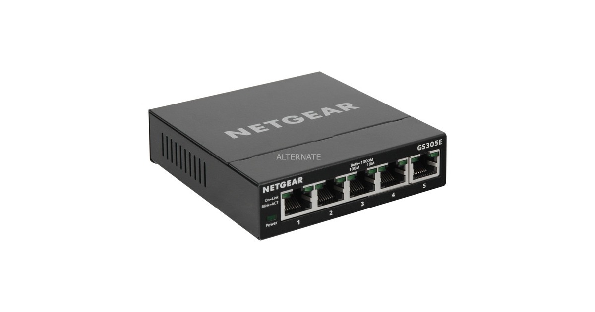 Netgear GS305E, Switch