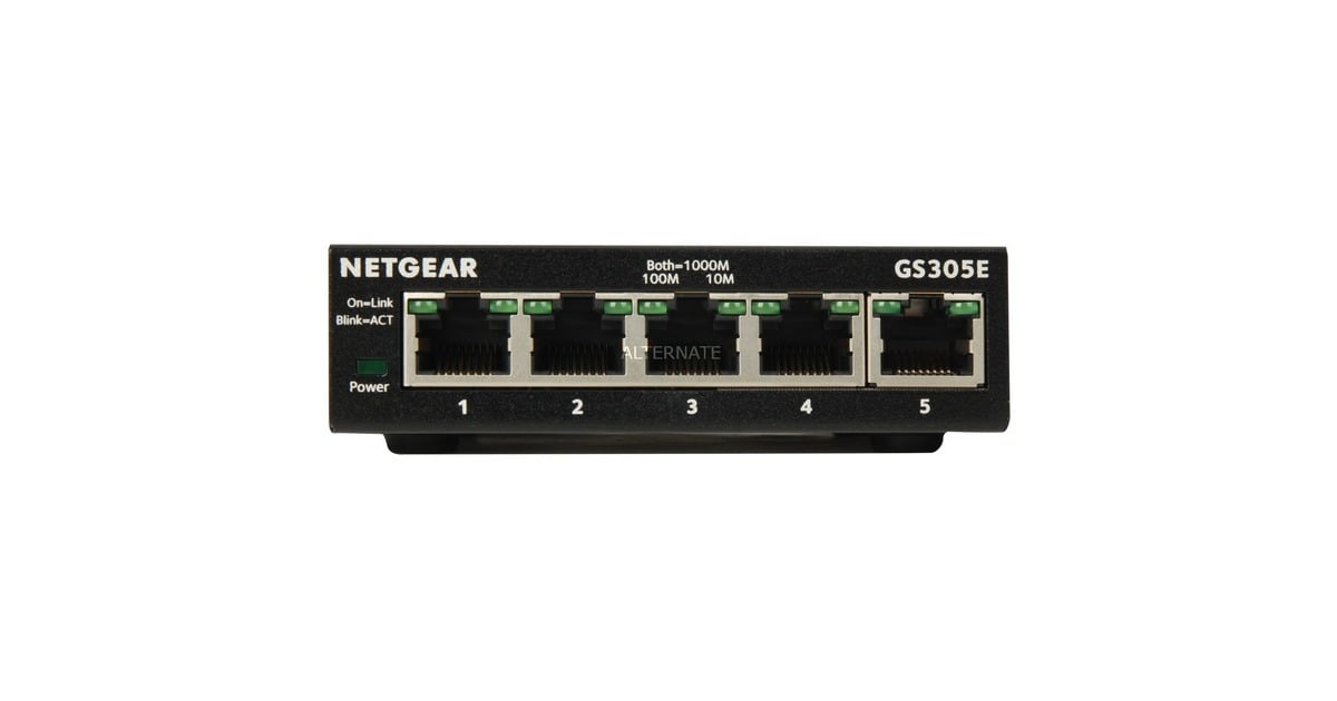 Netgear GS305E, Switch