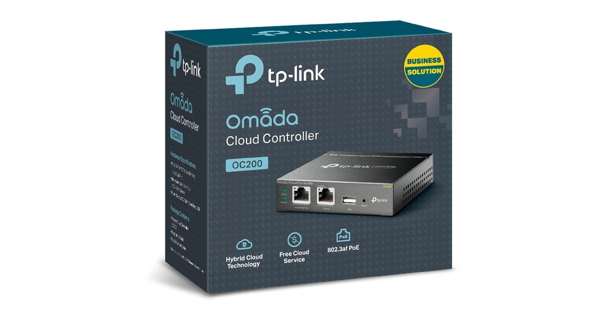 TP-Link Omada Cloud Controller OC200 , Access Point Controller grau