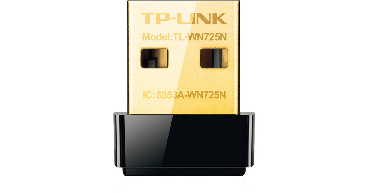 TP-Link TL-WN725N, WLAN-Adapter schwarz, Retail