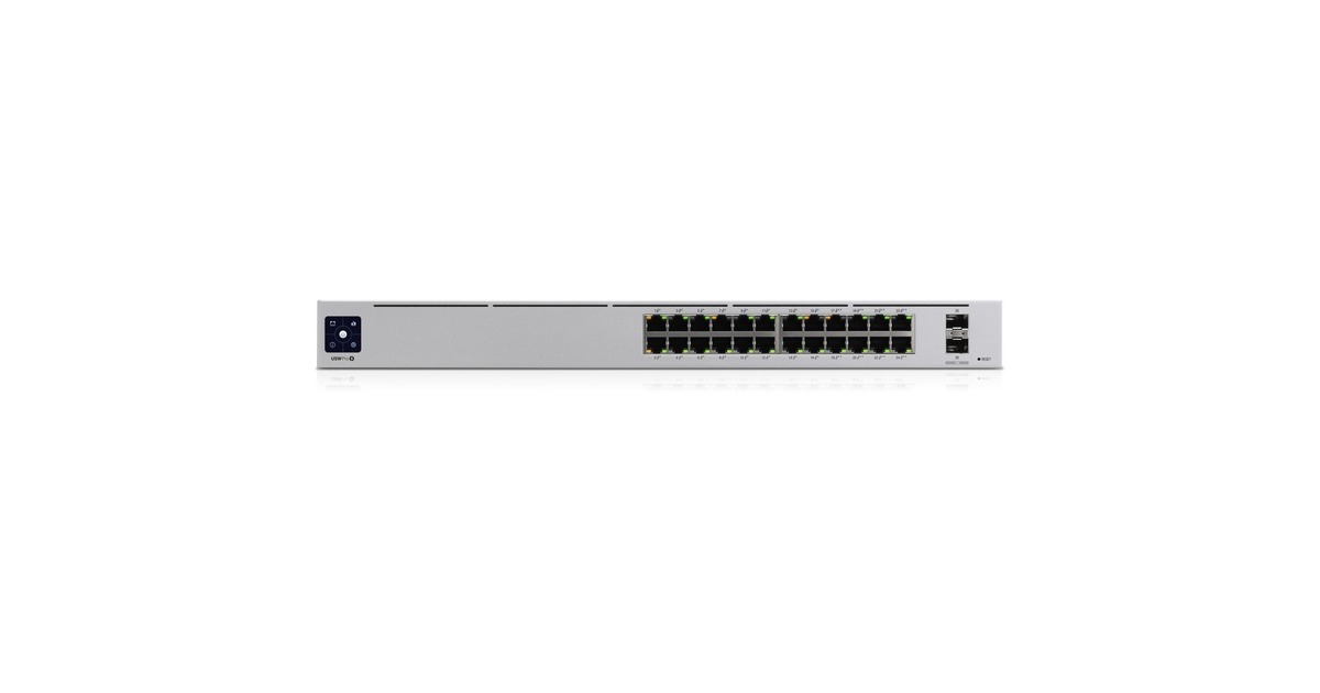 Ubiquiti USW-Pro-24-POE, Switch grau, 400W PoE Budget