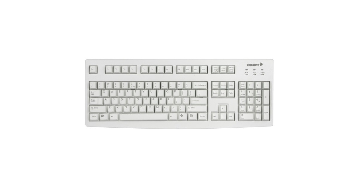 CHERRY Business Line G83-6104 (US), Tastatur beige, US-Layout