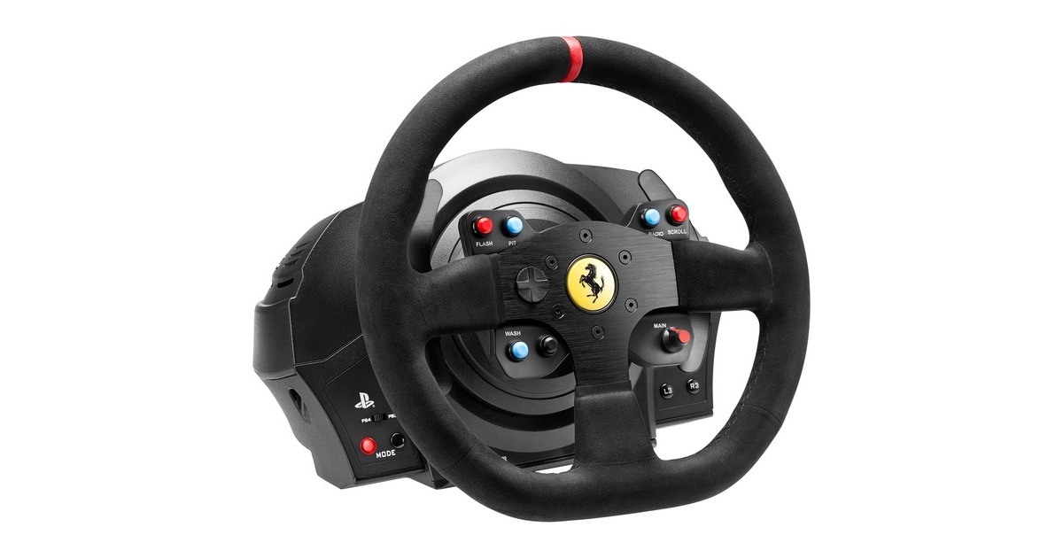 Thrustmaster T300 Ferrari Integral Racing Wheel, Lenkrad schwarz ...