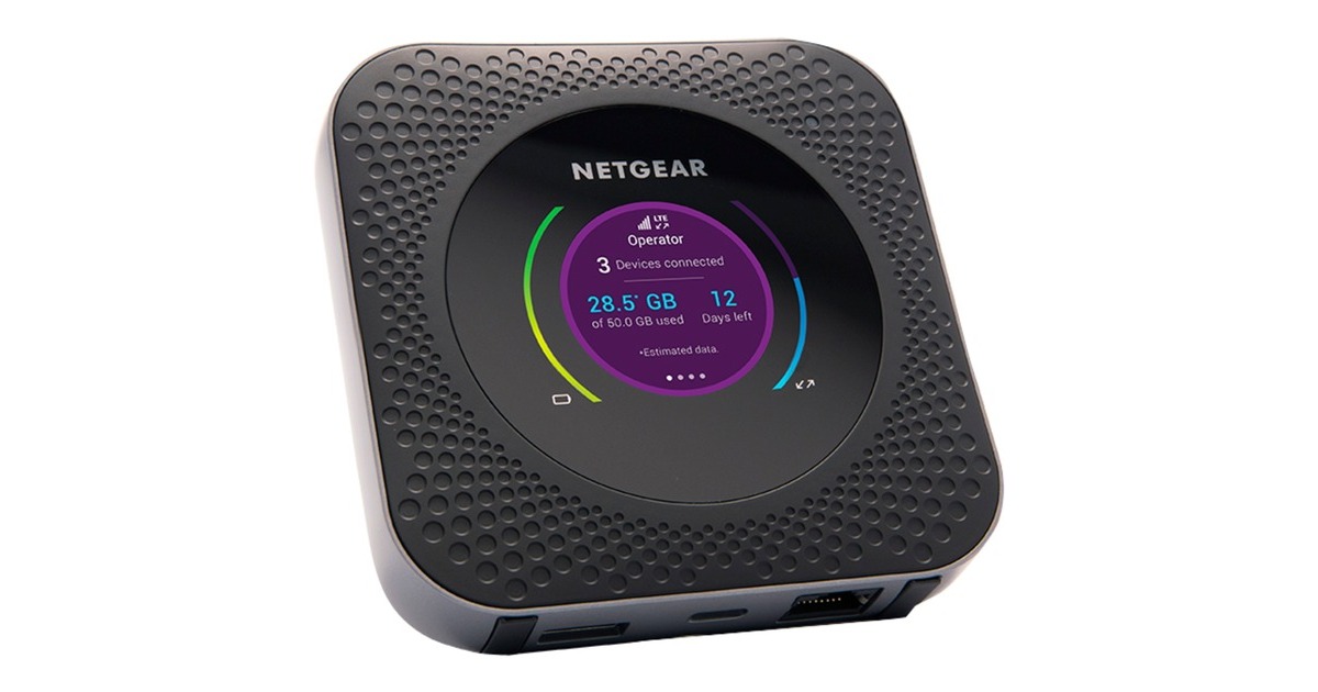Netgear Nighthawk M1 LTE Mobile Hotspot Router, Mobile WLAN-Router schwarz
