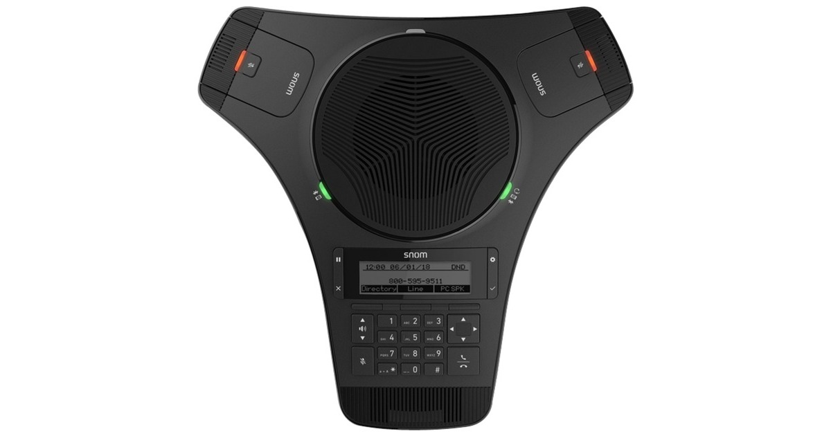 snom C520-WiMi, Konferenztelefon schwarz
