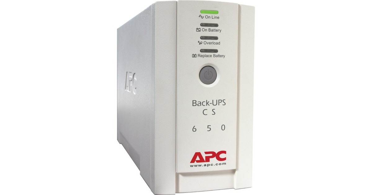 APC Back-UPS CS 650VA, USV beige, Retail