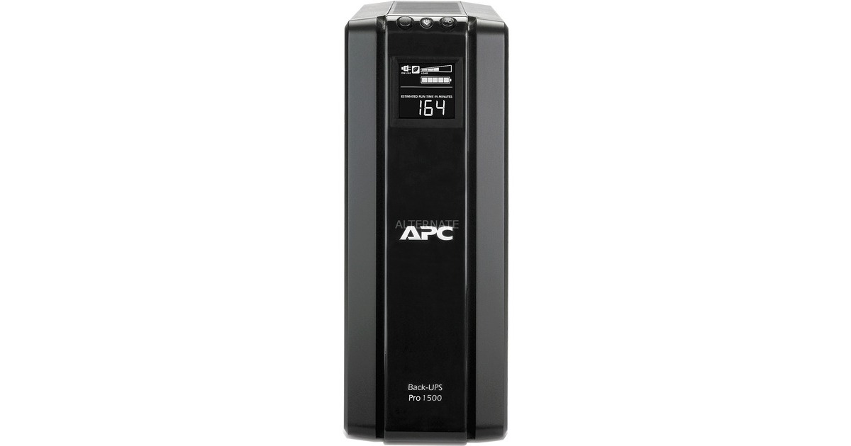 APC Back-UPS Pro 1200VA BR1200G-GR, USV schwarz, Retail