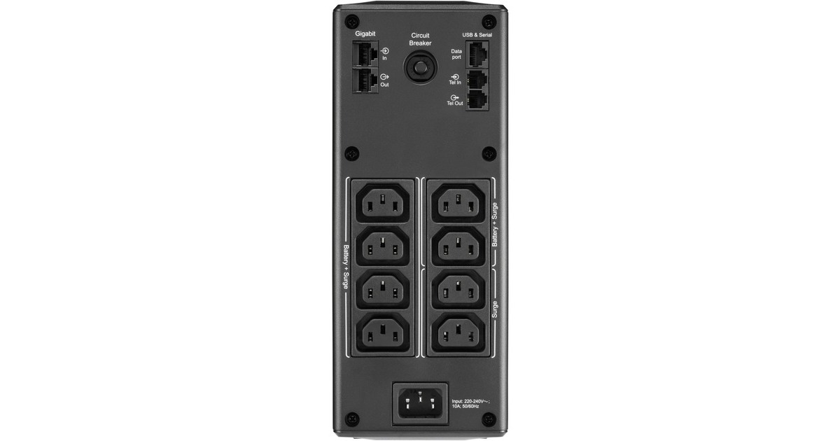 APC Back-UPS Pro 1600VA BR1600MI, USV schwarz