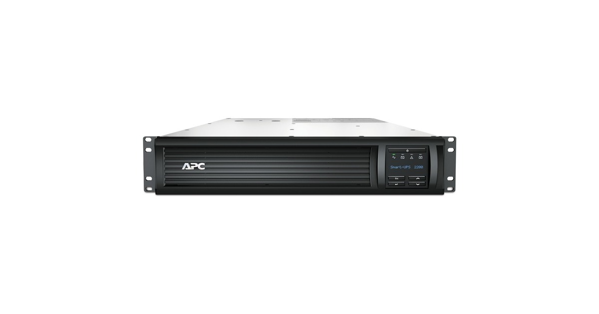 APC Smart-UPS 2200VA LCD RM 2U 230V, USV schwarz, mit SmartConnect