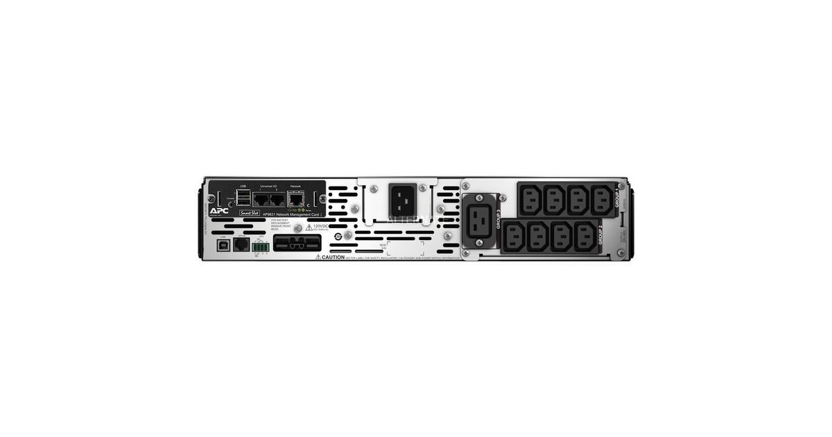 APC Smart-UPS X 3000VA SMX3000RMHV2UNC, USV schwarz, Retail