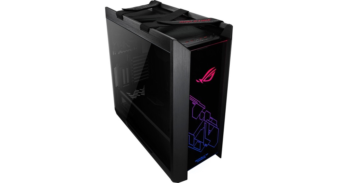 ASUS ROG Strix Helios, Tower-Gehäuse schwarz, Tempered Glass