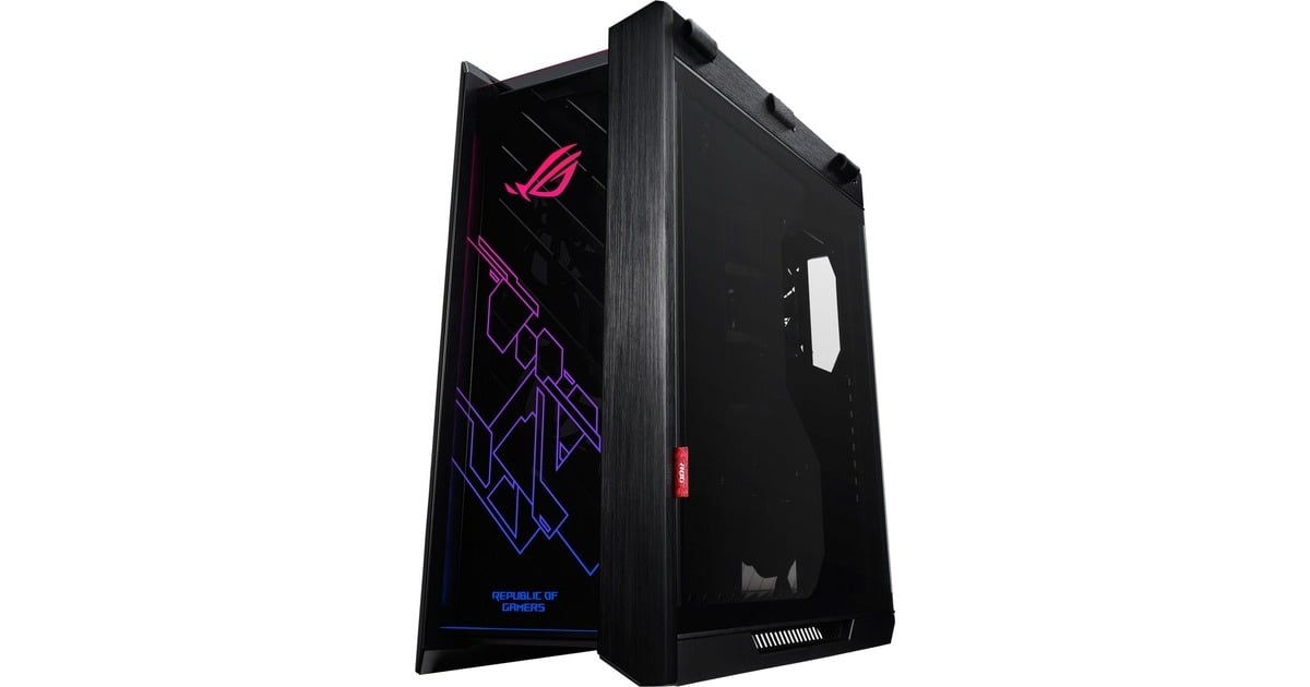 ASUS ROG Strix Helios, Tower-Gehäuse schwarz, Tempered Glass