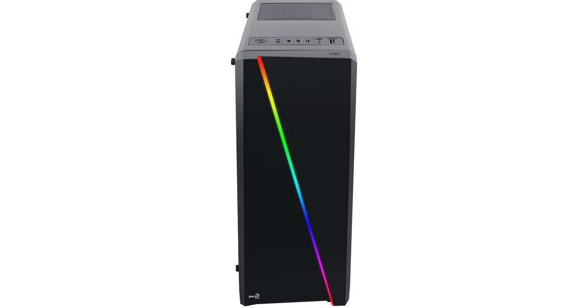 Aerocool Cylon, Tower-Gehäuse schwarz, Window-Kit