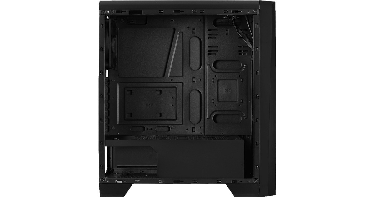 Aerocool Cylon, Tower-Gehäuse schwarz, Window-Kit