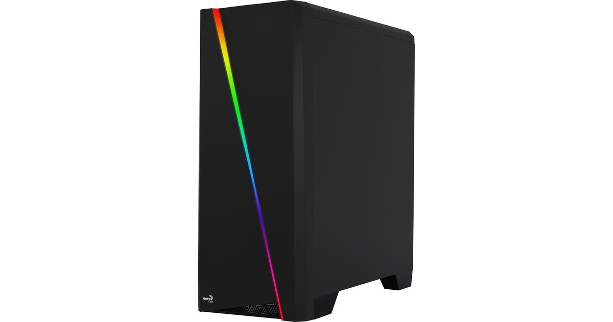 Aerocool Cylon, Tower-Gehäuse schwarz, Window-Kit