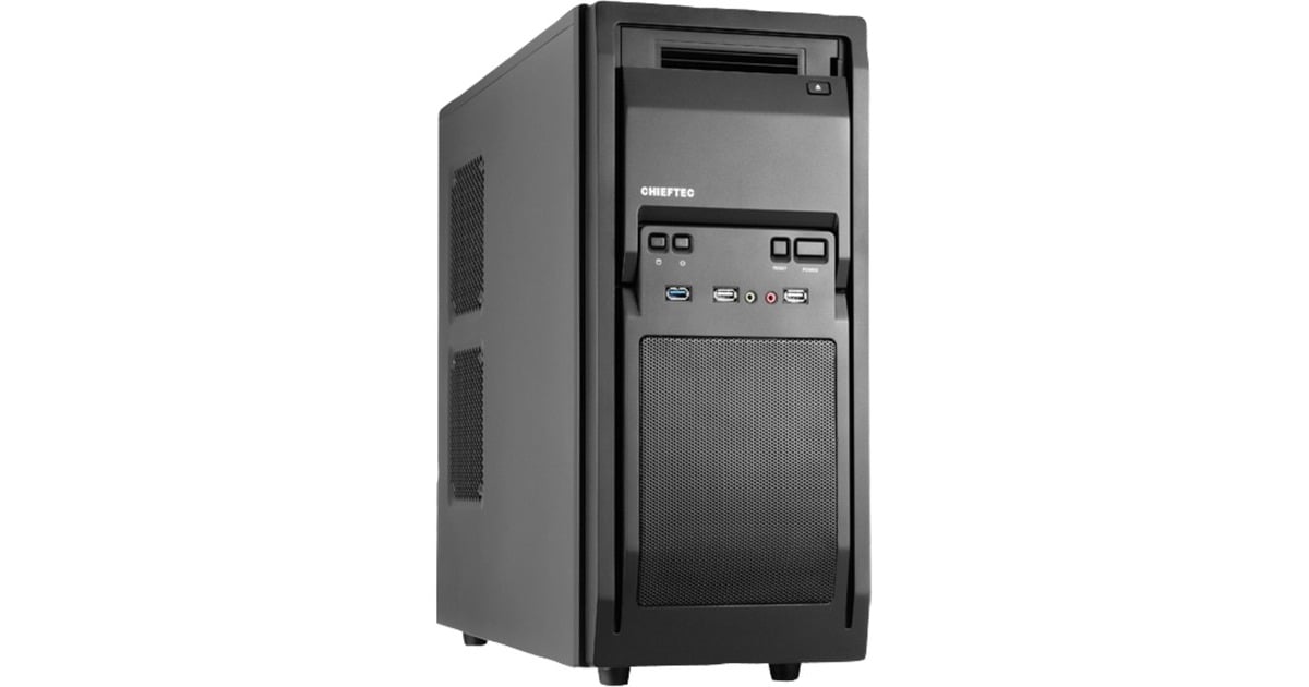 Chieftec LF-02B-OP, Tower-Gehäuse schwarz