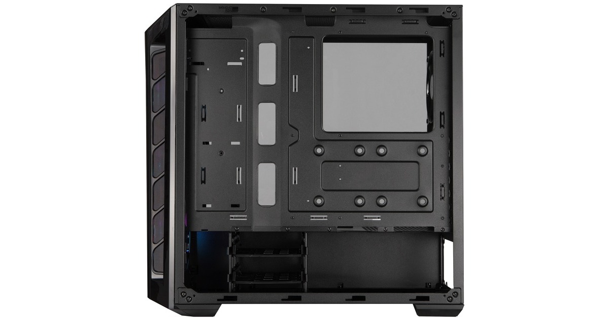 Cooler Master MasterBox MB520 ARGB, Tower-Gehäuse schwarz, Tempered Glass