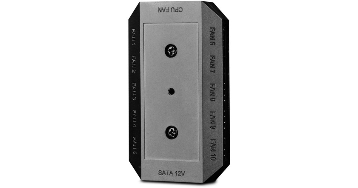 DeepCool Fan Hub FH-10, Lüftersteuerung schwarz, 10-port