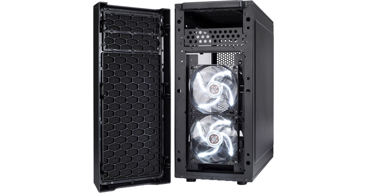 Fractal Design Focus G Black, Tower-Gehäuse schwarz, Window-Kit