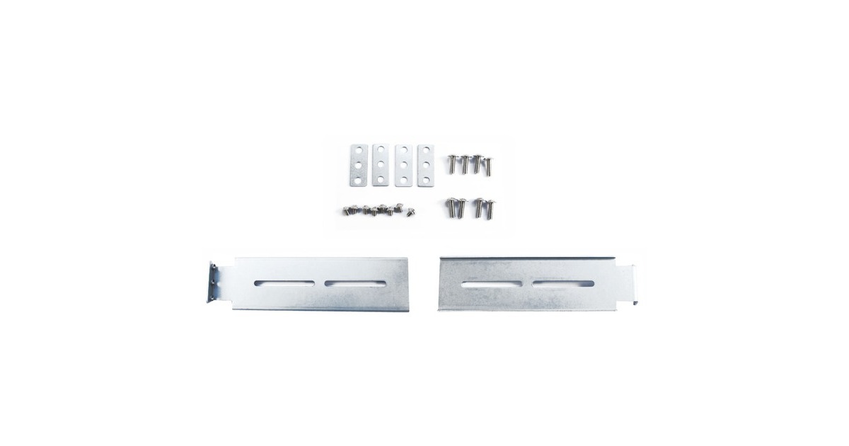 Inter-Tech 26" Teleskopschienensatz für IPC-Gehäuse, Einbauschienen silber