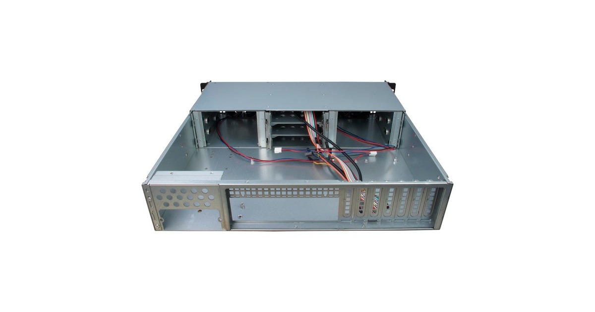 Inter-Tech 2U 20240, Server-Gehäuse schwarz, 2 Höheneinheiten Outlet