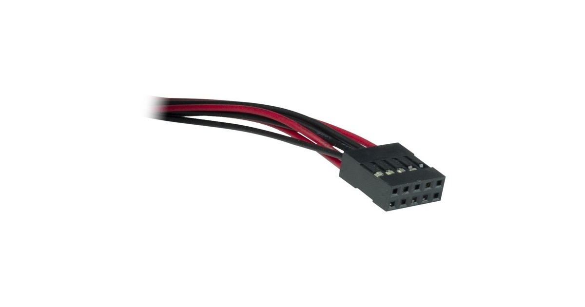 Inter-Tech IPC Fan Set 120mm, Gehäuselüfter schwarz, 120 mm