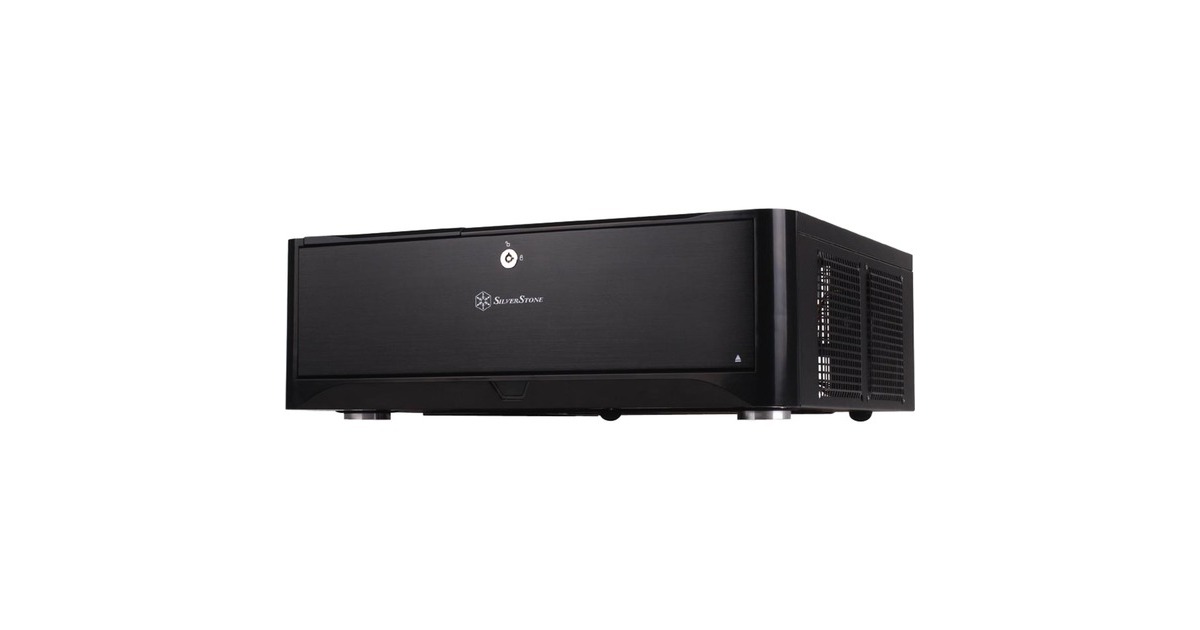 SilverStone GD06, Desktop-Gehäuse schwarz, Retail